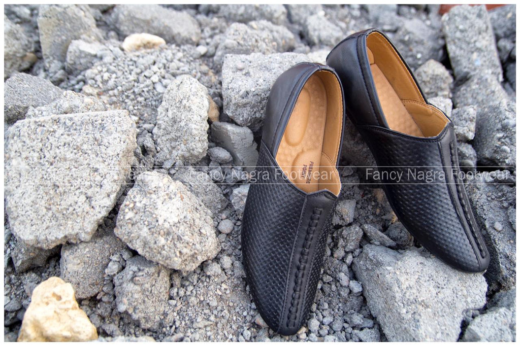 Art # FNF 340 Cut Shoes Hand Made Black – fancynagra